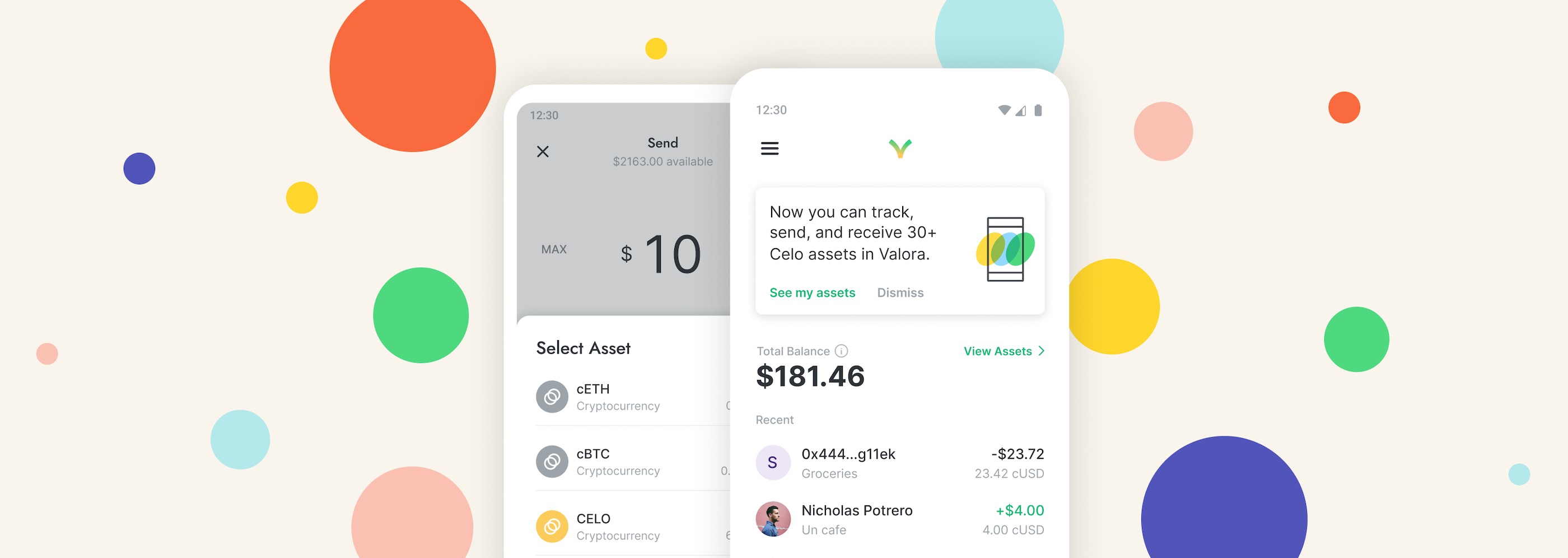 Valora Icon & Logo — Peter Nowell Design
