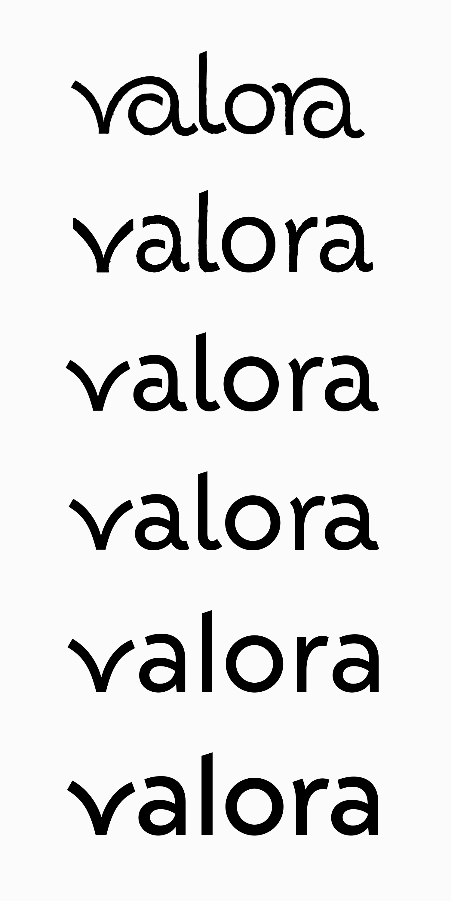 Valora Icon & Logo — Peter Nowell Design