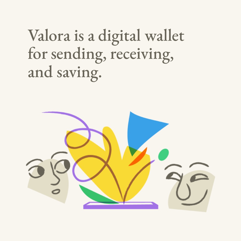 Valora Icon & Logo — Peter Nowell Design